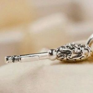 Pandora | Jewelry | Pandora Silver Regal Key Pendant Or Charm | Poshmark